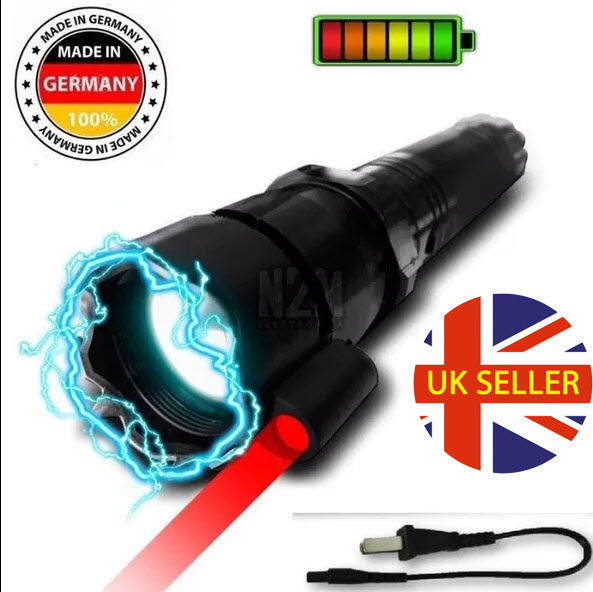 Free Ship Electric Shock Flashlight Stun Gun Baton 800 203526738 - iOffer